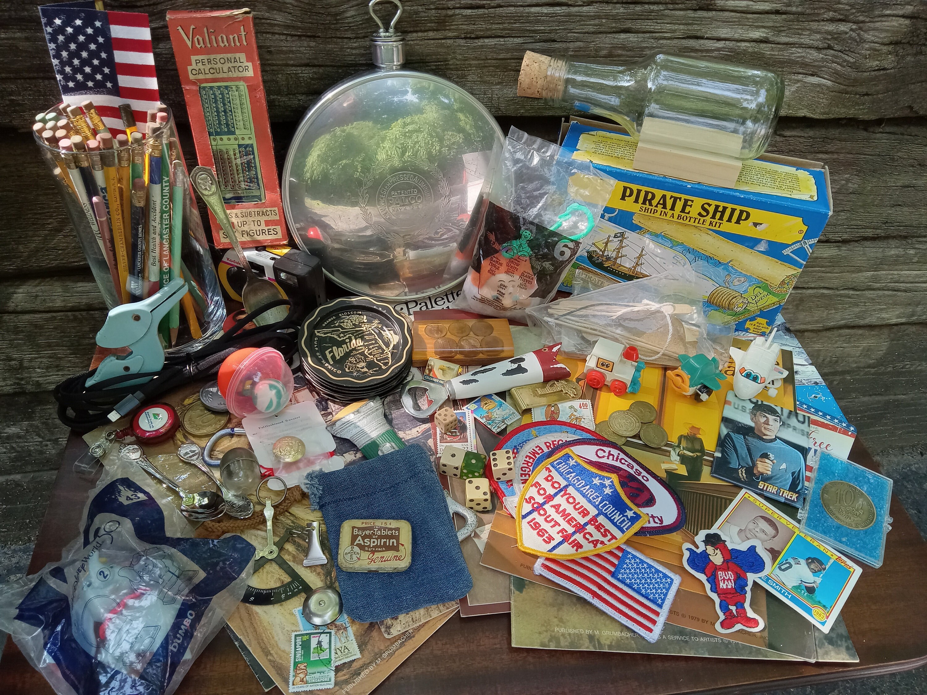 Huge All Vintage Junk Drawer for the Adventurous, Everything Pictured ...