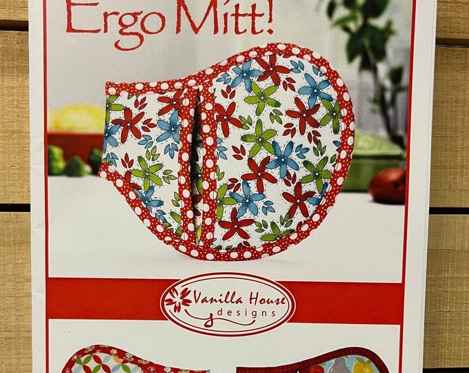 Vanilla House Designs "ergo Mitt" Oven Mitt Pattern #P217 - Etsy