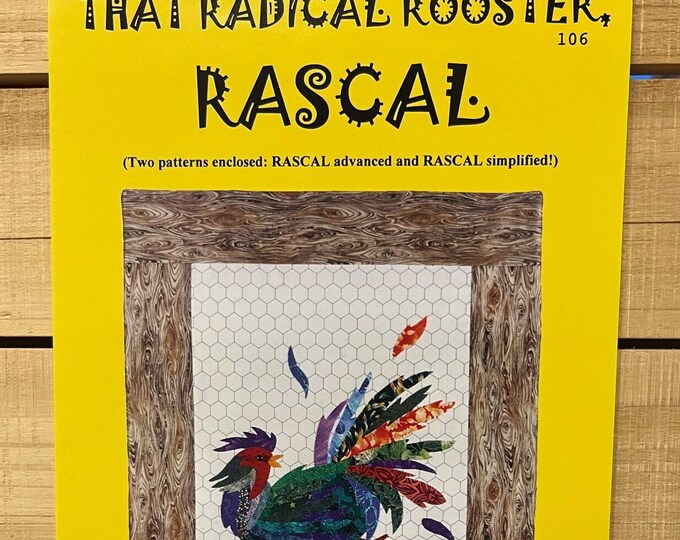 Florine Johnson Designs that Radical Rooster Rascal Wall Hanging ...