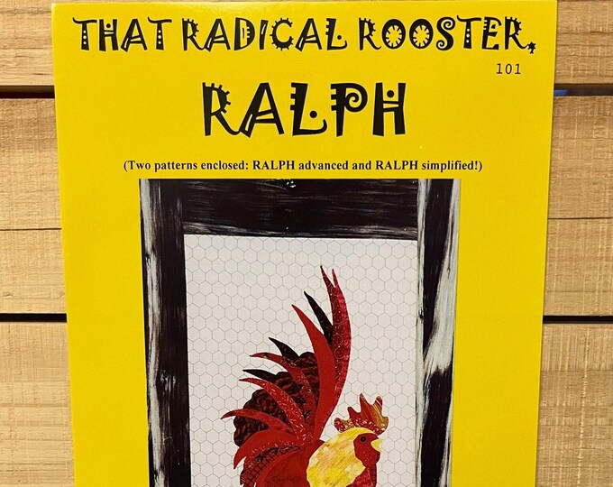 Florine Johnson Designs - "that Radical Rooster Ralph" Wall Hanging ...