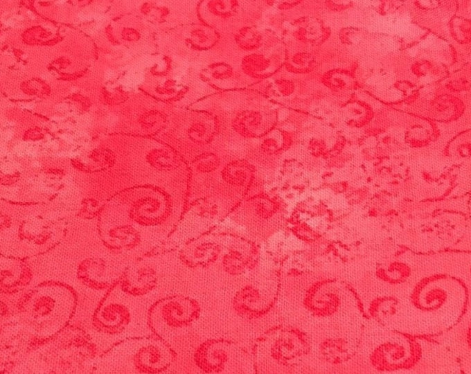 Red Swirl Fabric Designed by Quilting Treasures 1/2 Yard Only - Etsy