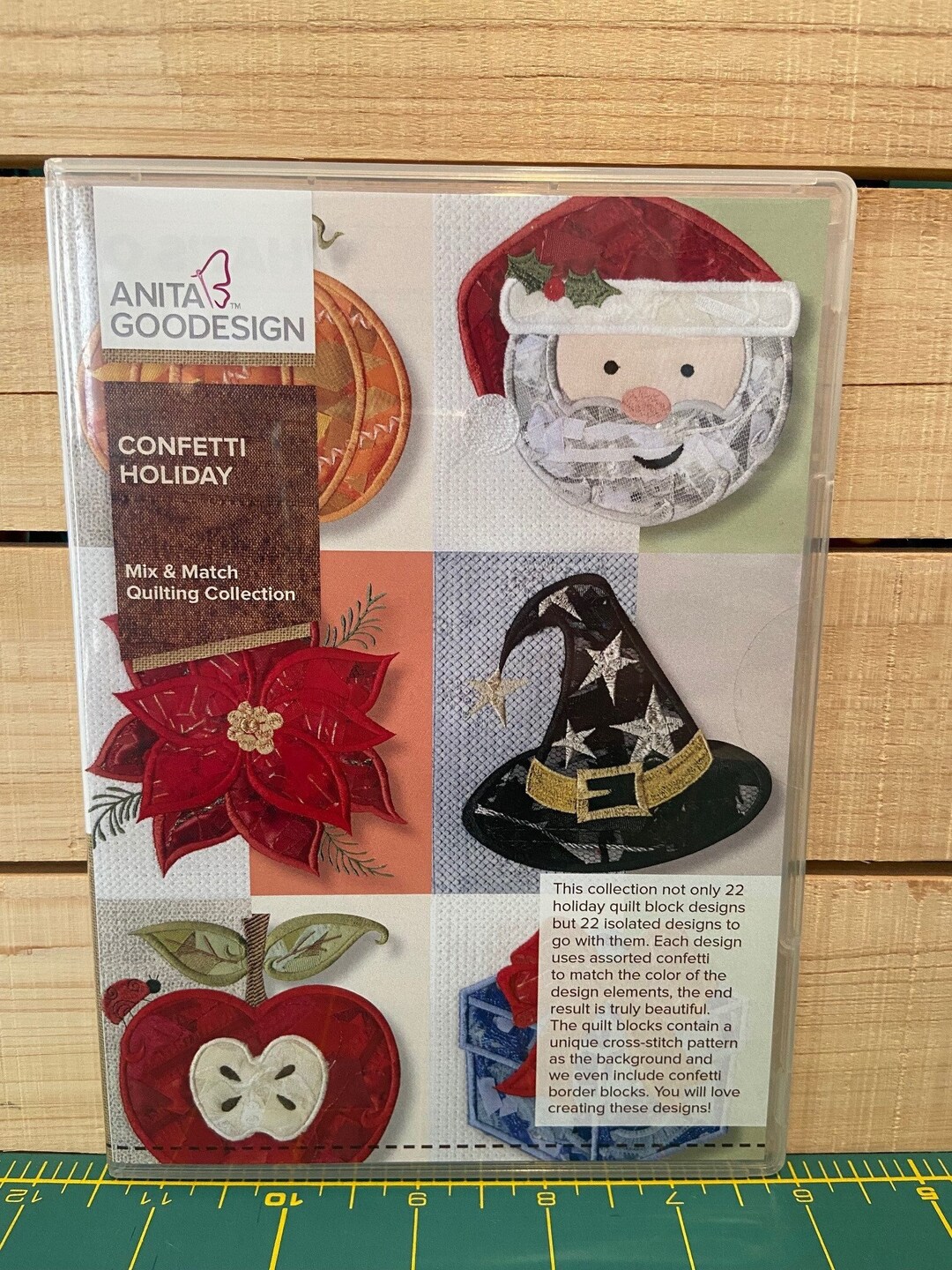 Anita Goodesign - Mix & Match Quilting - Confetti Holiday - Machine ...