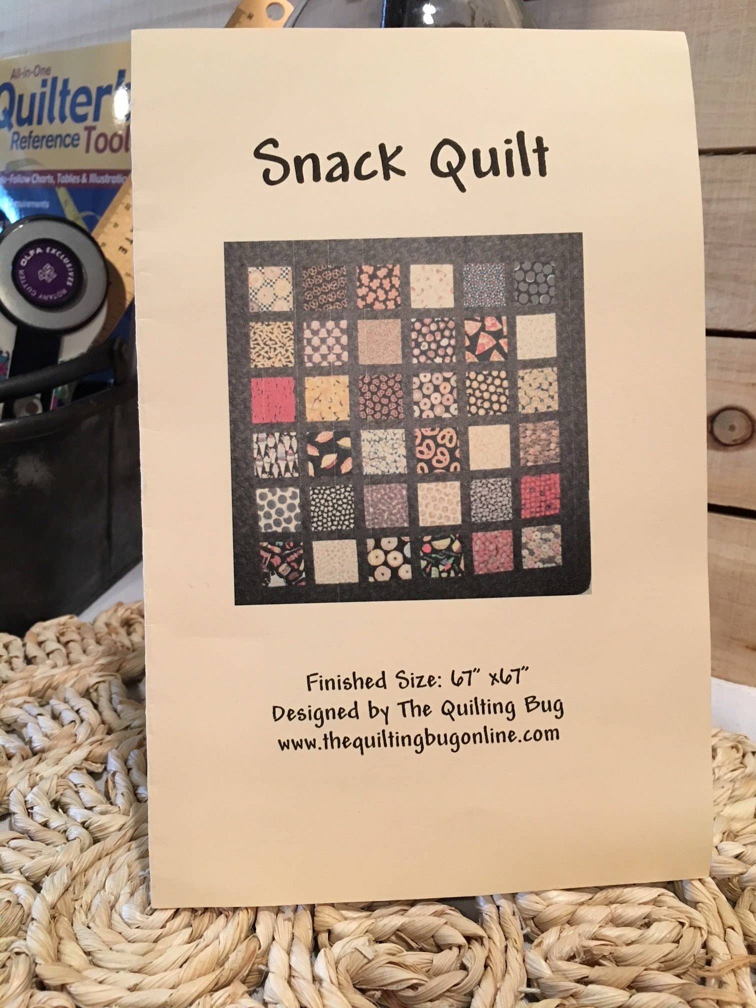 The Quilting Bug snack Quilt Kit Finished Size - Etsy