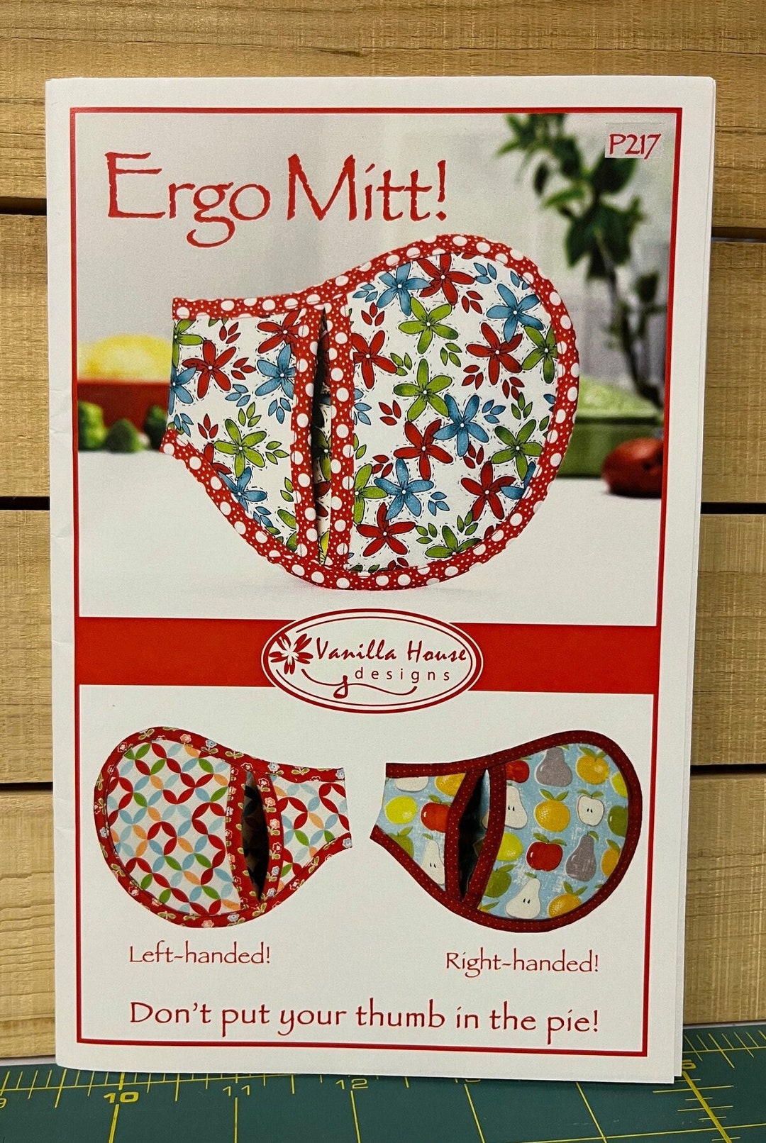 Vanilla House Designs "ergo Mitt" Oven Mitt Pattern #P217 - Etsy