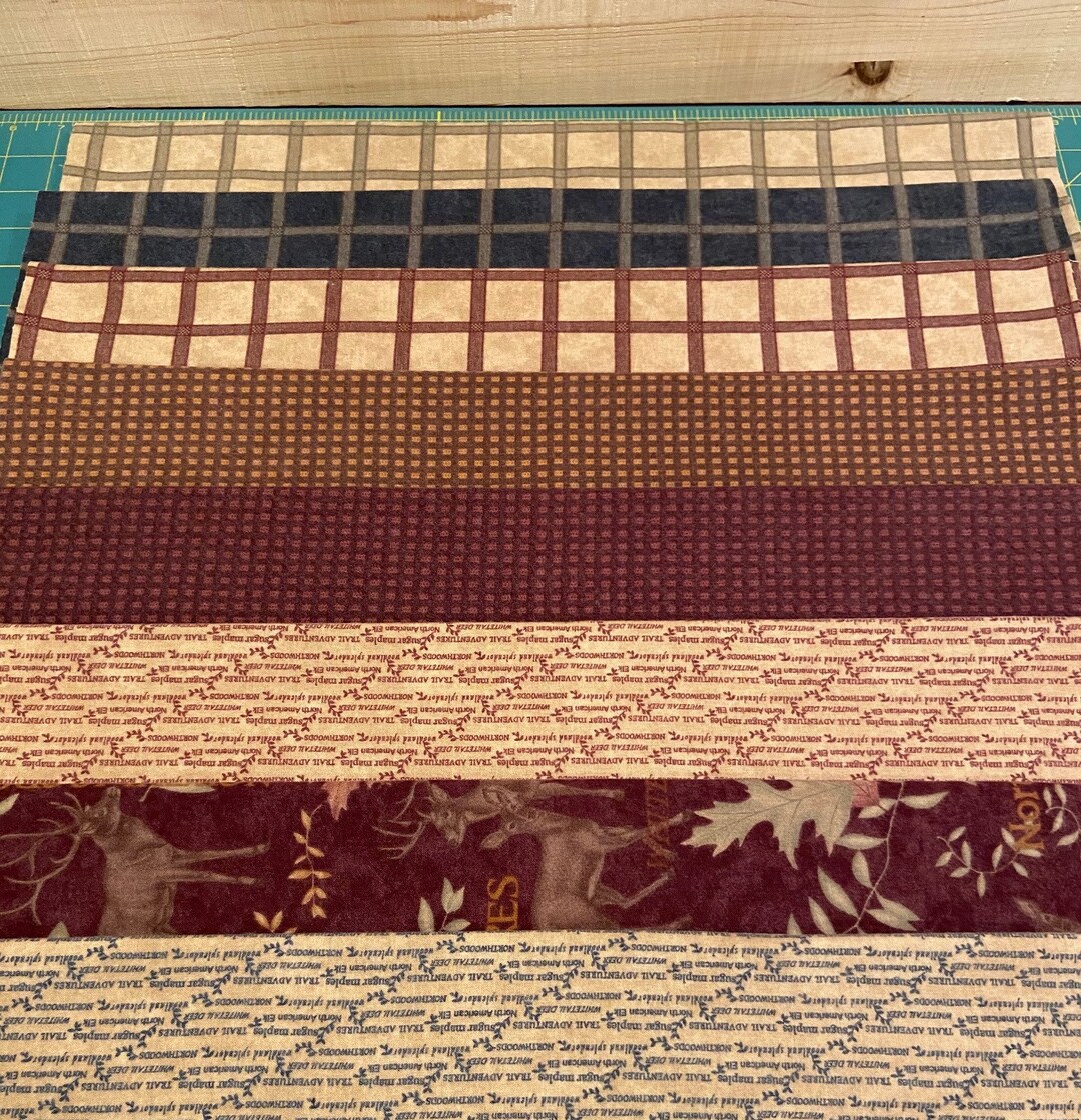 Trail Adventures Flannel Fabric - Designed by Holly Taylor for Moda ...