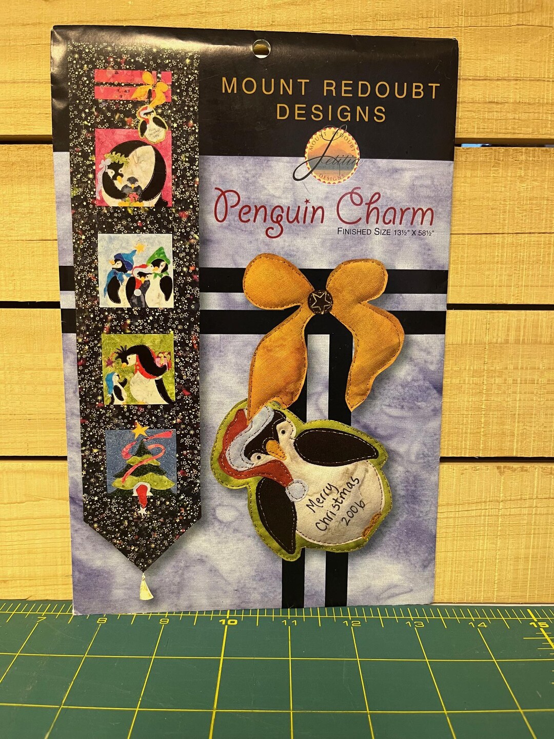 Mount Redoubt Designs - "penguin Charm" Wall Hanging and Ornament ...