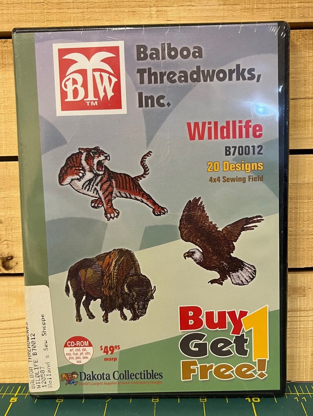 Dakota Collectibles - Balboa Threadworks Inc. - Wildlife B70012 ...
