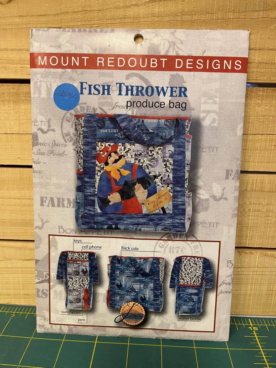 Mount Redoubt Designs - "fish Thrower" Produce Bag Pattern - Etsy