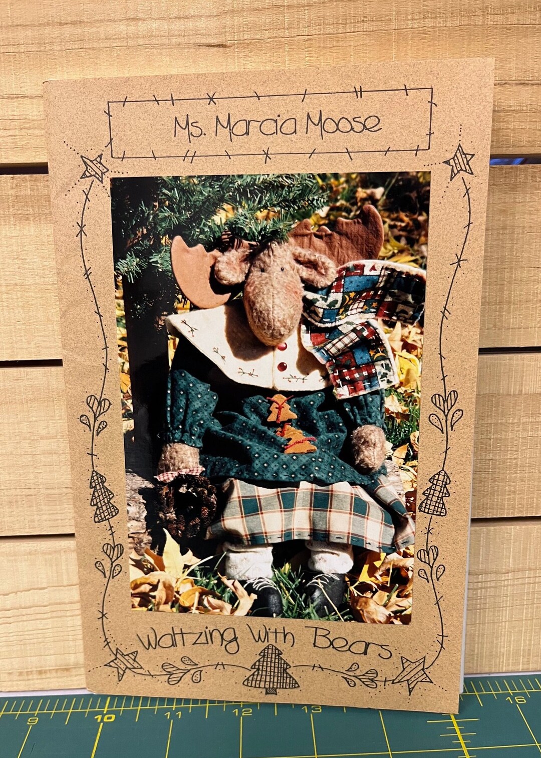 Waltzing With Bears - "ms. Marcia Moose" Doll Pattern #148- Designed by ...