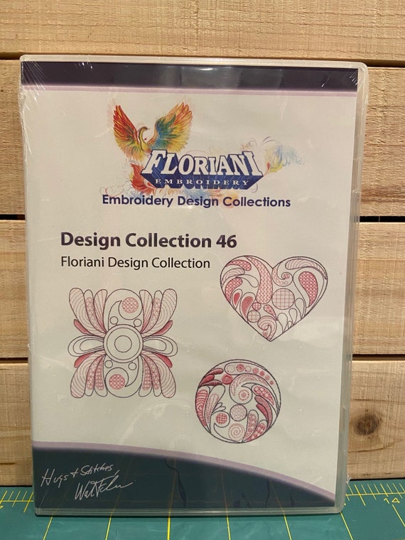 Floriani Embroidery Designs Design Collection 46 Machine | Etsy