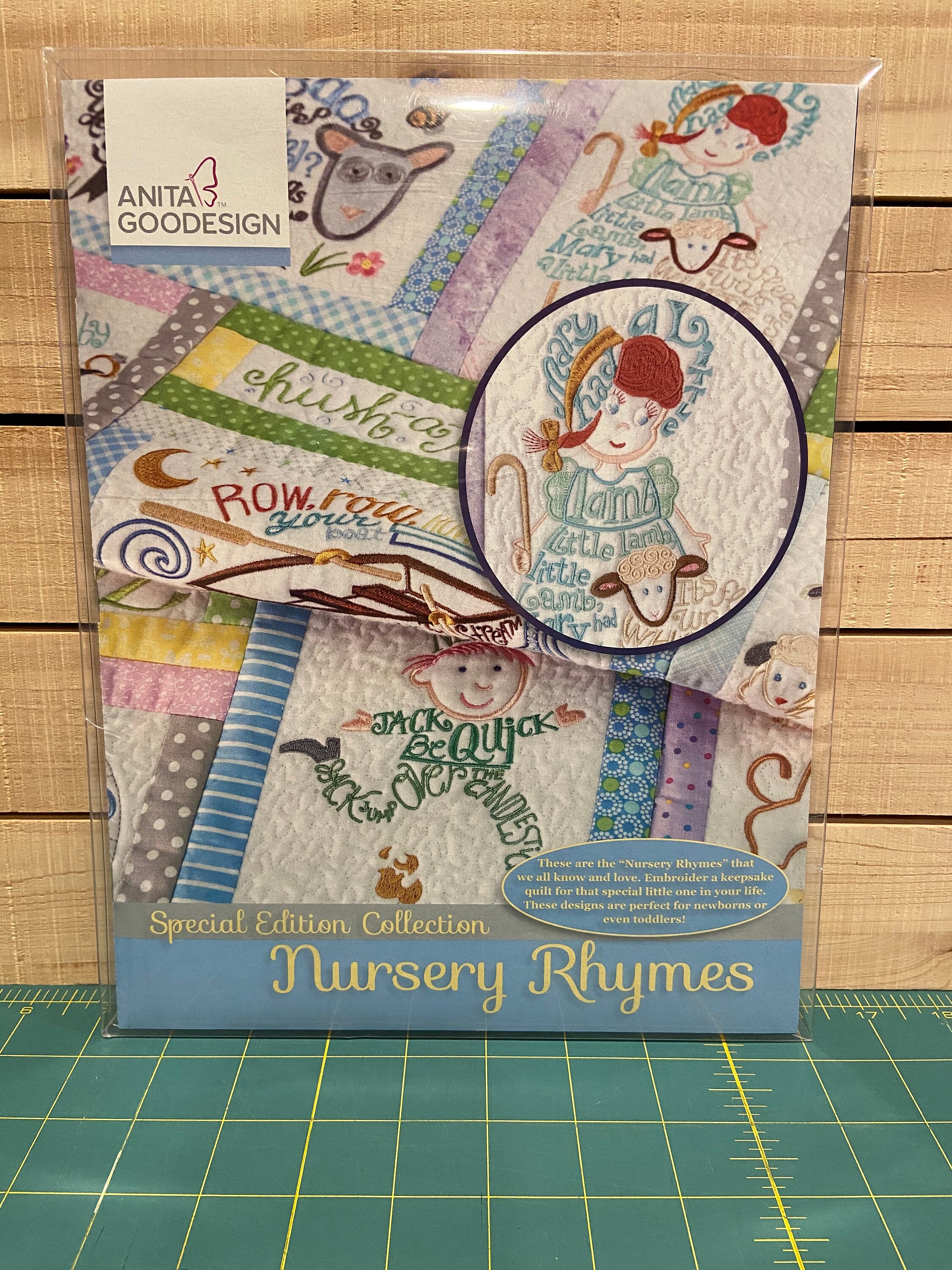 Fiber Arts Art & Collectibles Embroidery Anita Goodesign Nursery Rhymes ...