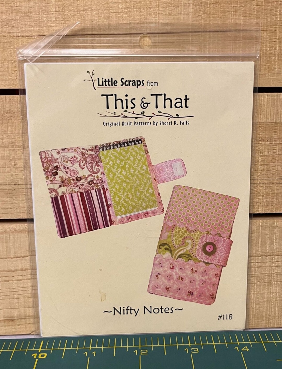 This & That Little Scraps - "nifty Notes" Mini Notebook Keeper Pattern ...