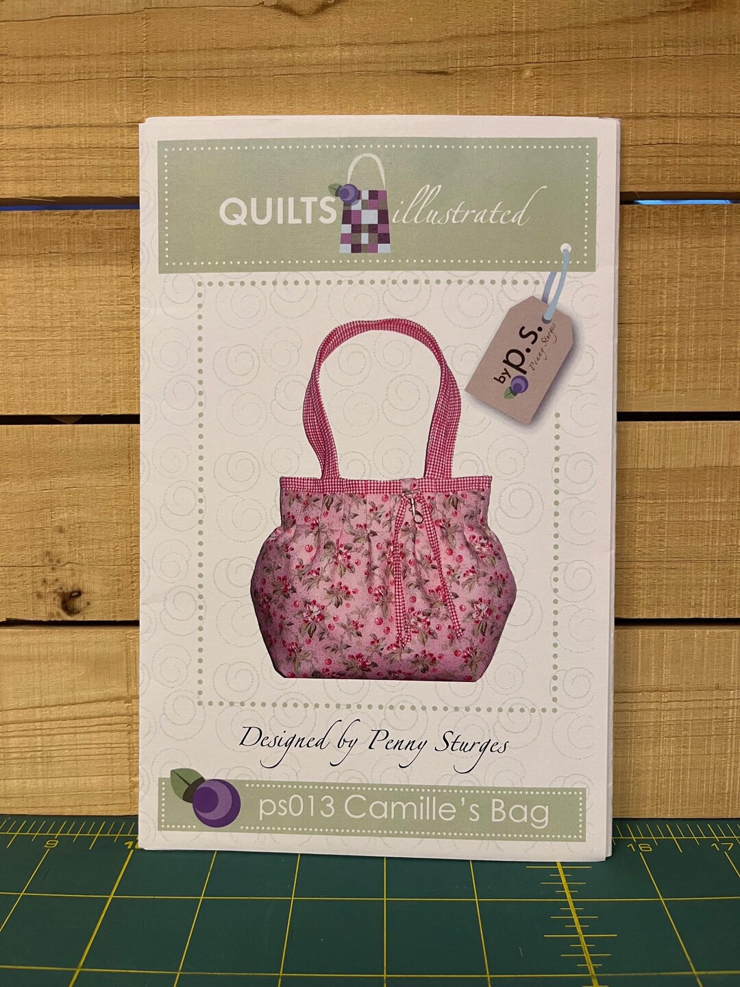 Quilts Illustrated - "camille's Bag" - Pattern #PS013 - Designed by ...