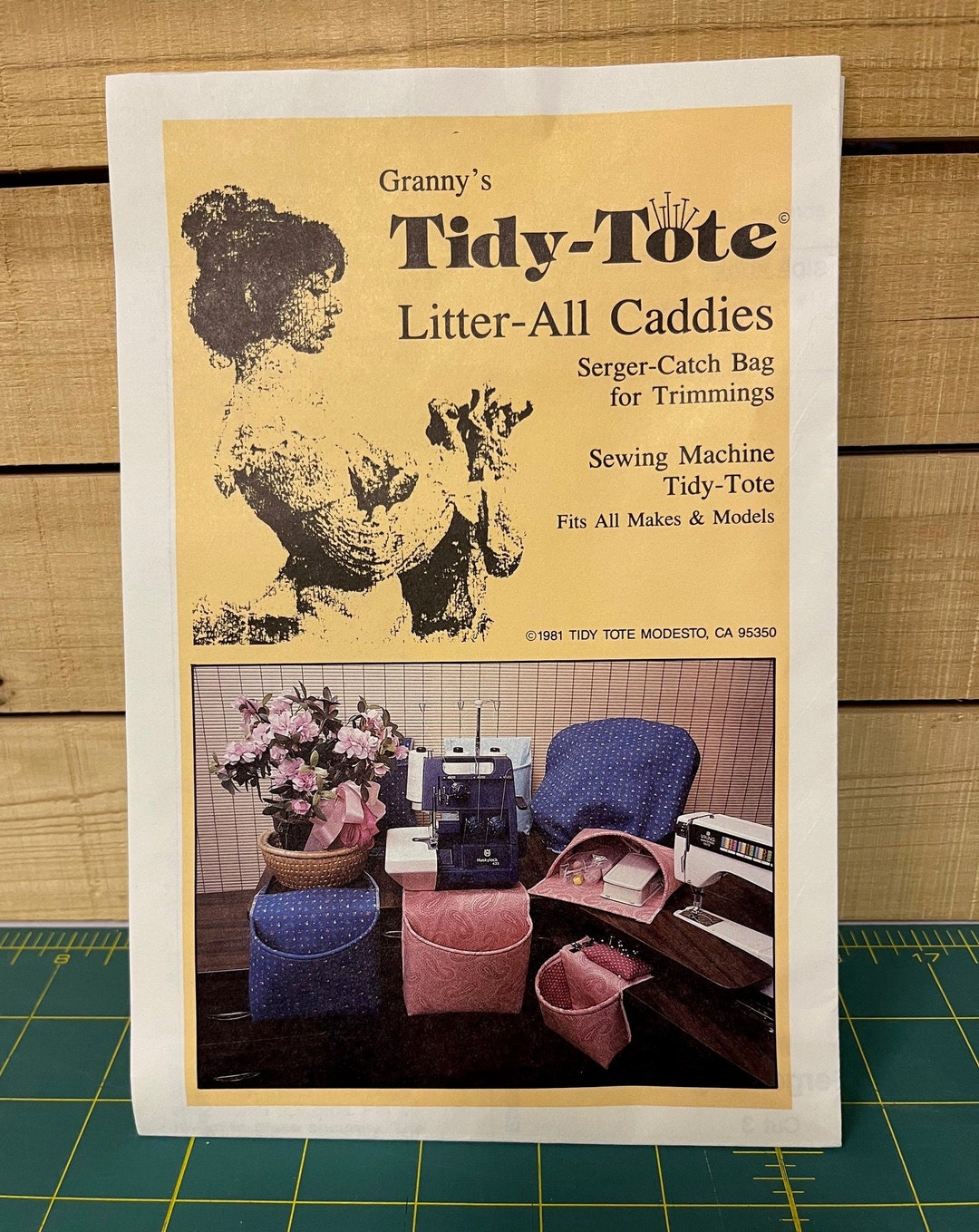 Granny's "tidy Tote" Litter-all Caddy Pattern - Etsy