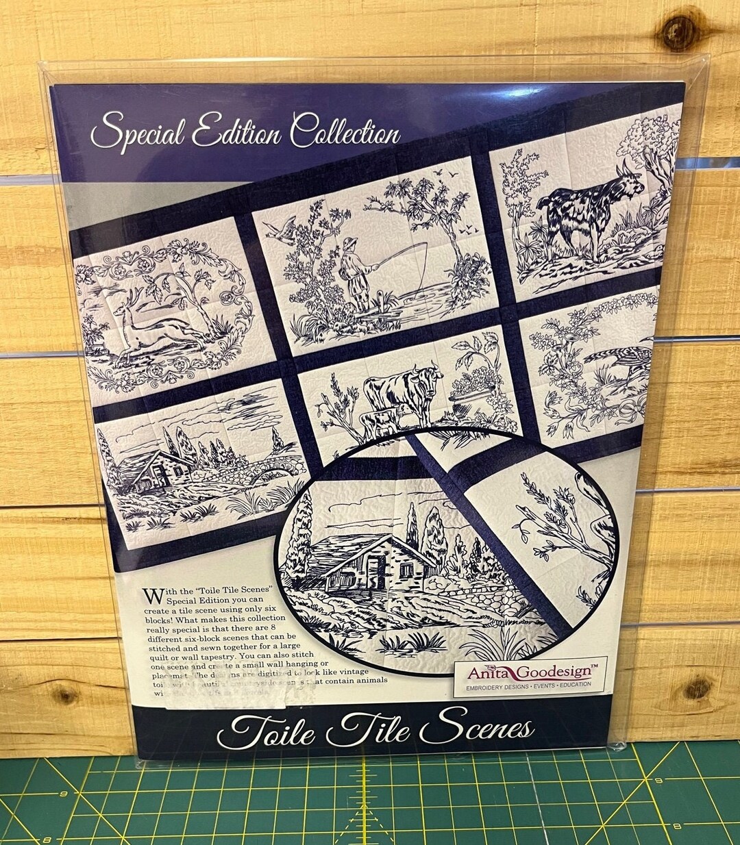 Anita Goodesign - Special Edition Collection - Toile Tile Scenes ...