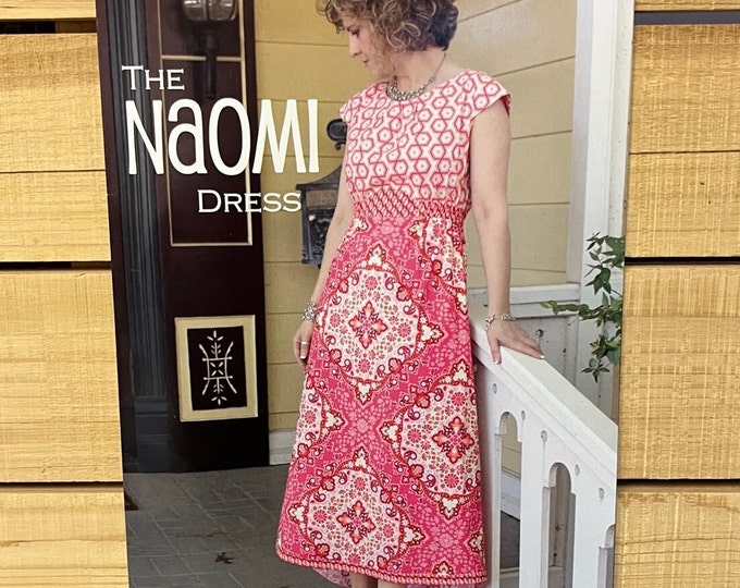 Serendipity Studio the Naomi Dress Pattern 132 Designed Kay Whitt - Etsy