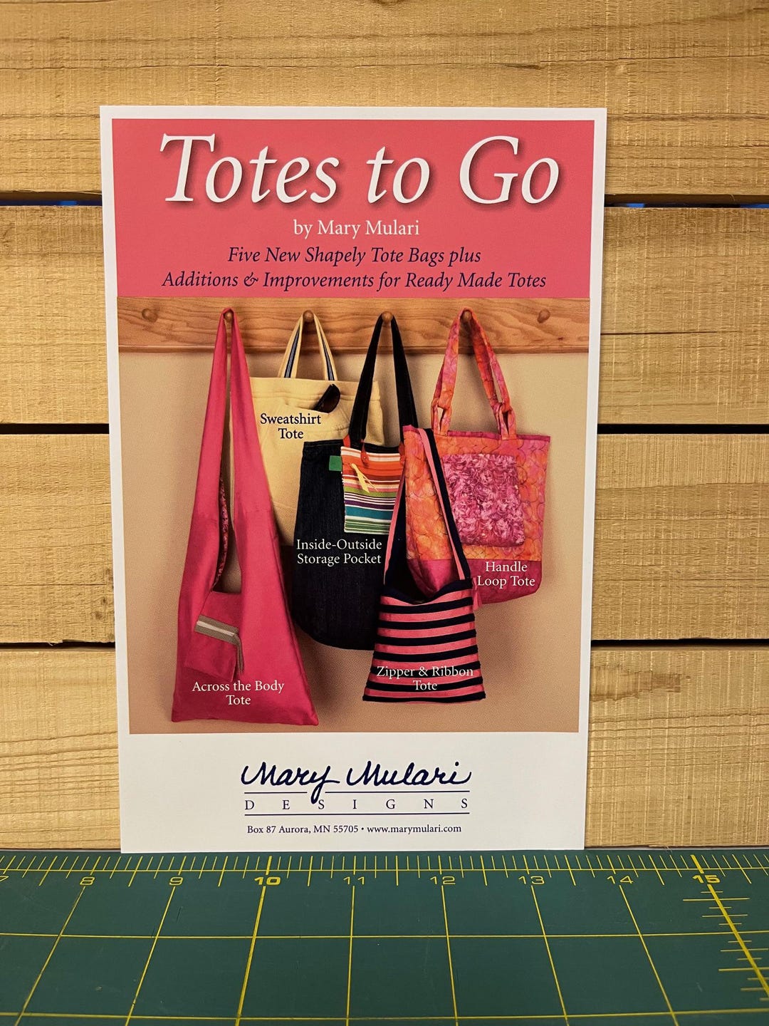 Mary Mulari Designs "totes to Go" Bag Pattern #MP22 - Etsy
