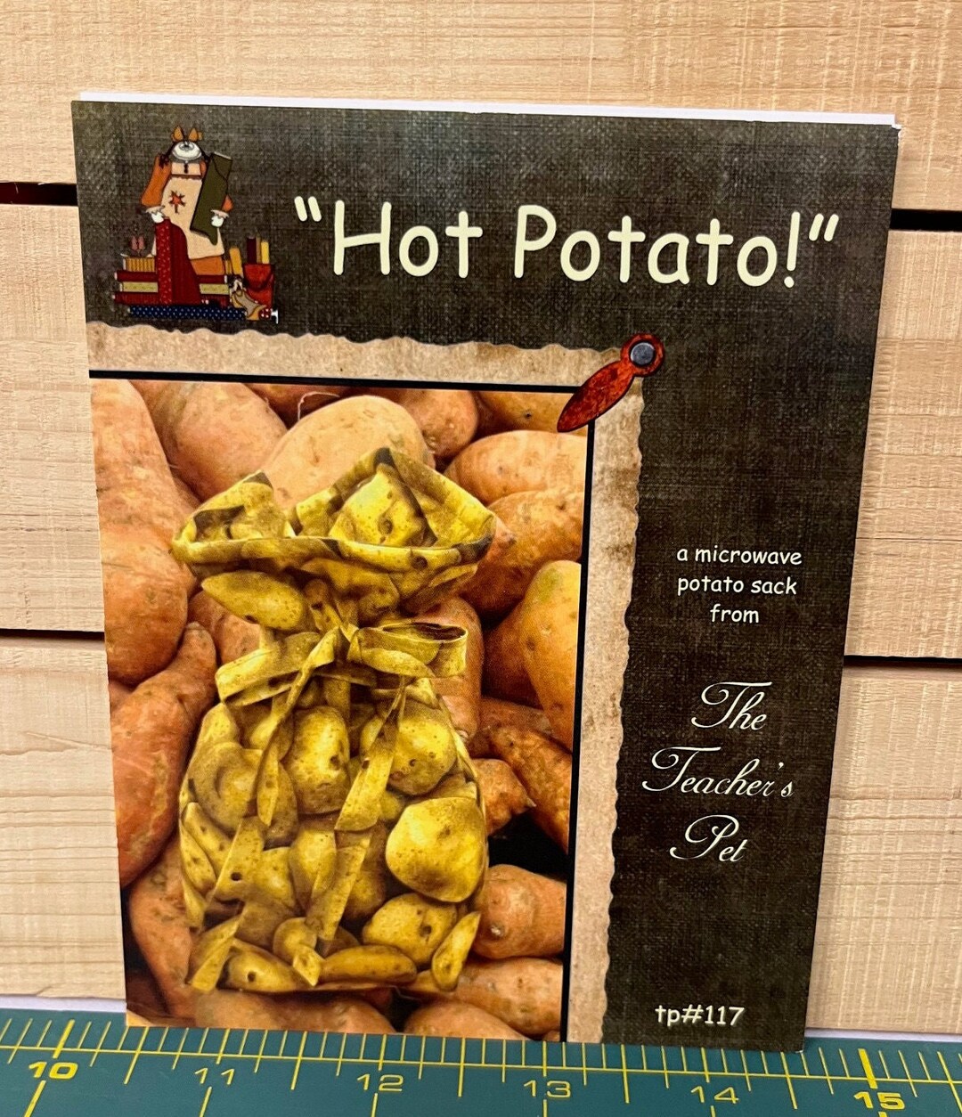 The Teacher's Pet "hot Potato" - Microwave Potato Sack - Pattern Tp#117 ...