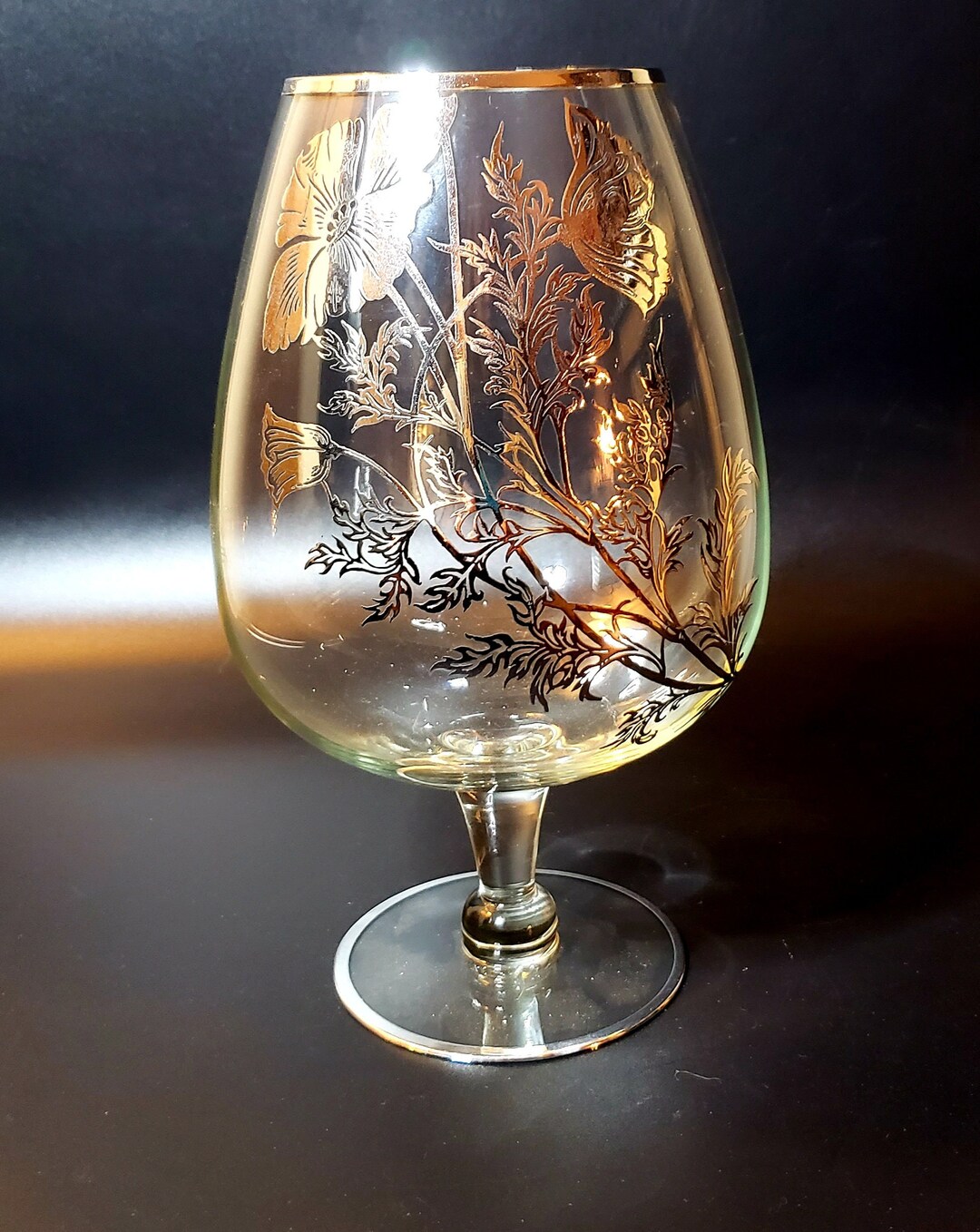 Mid 20th Century Silver City Glass Company Vase/decorative Bowl ...