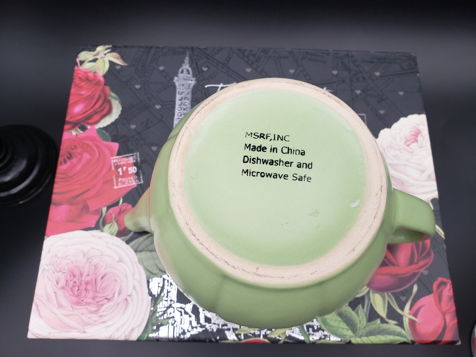 Vintage MSRF Design Studio Green Teapot 4 1/2 X 7 - Etsy