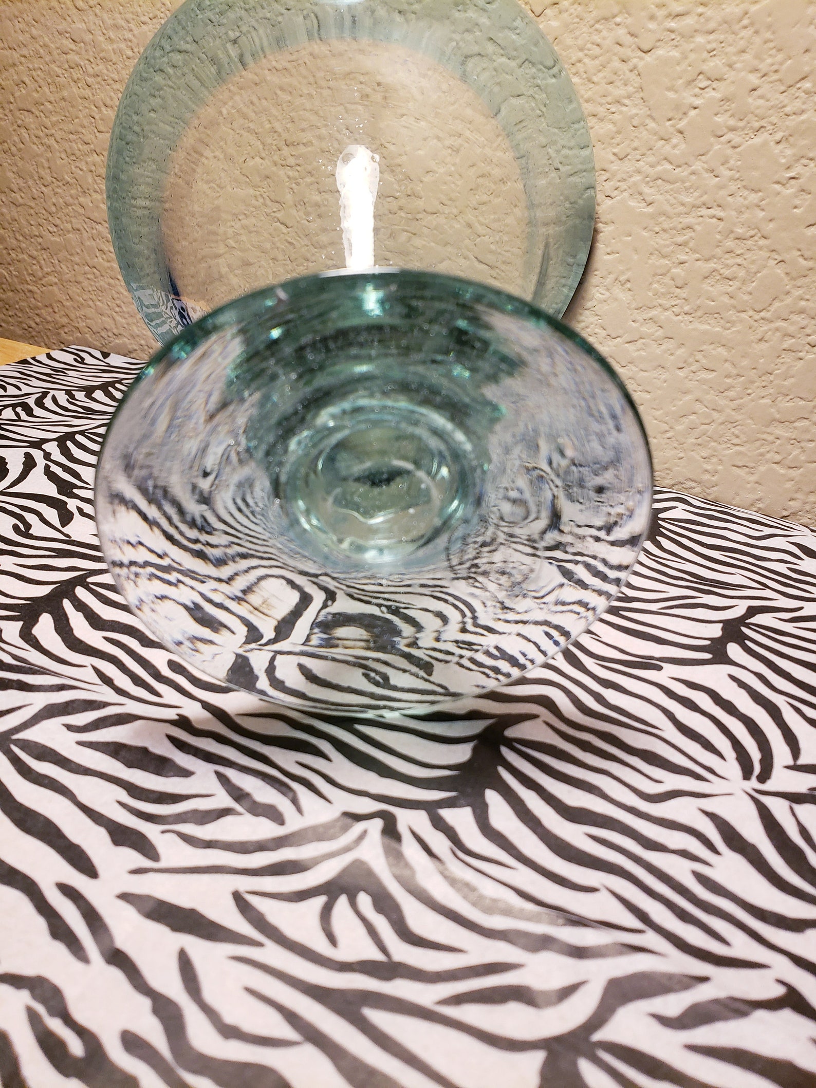 Aztecas Design Copa Conica 18 Oz Margarita Glass Hand Blown Made in ...