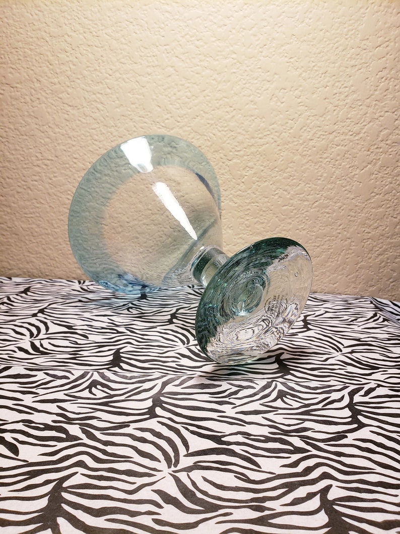 Aztecas Design Copa Conica 18 Oz Margarita Glass Hand Blown - Etsy