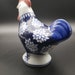 Vintage Ceramic Blue & White Chicken Rooster - Etsy