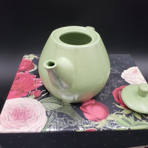 Vintage MSRF Design Studio Green Teapot 4 1/2 X 7 - Etsy