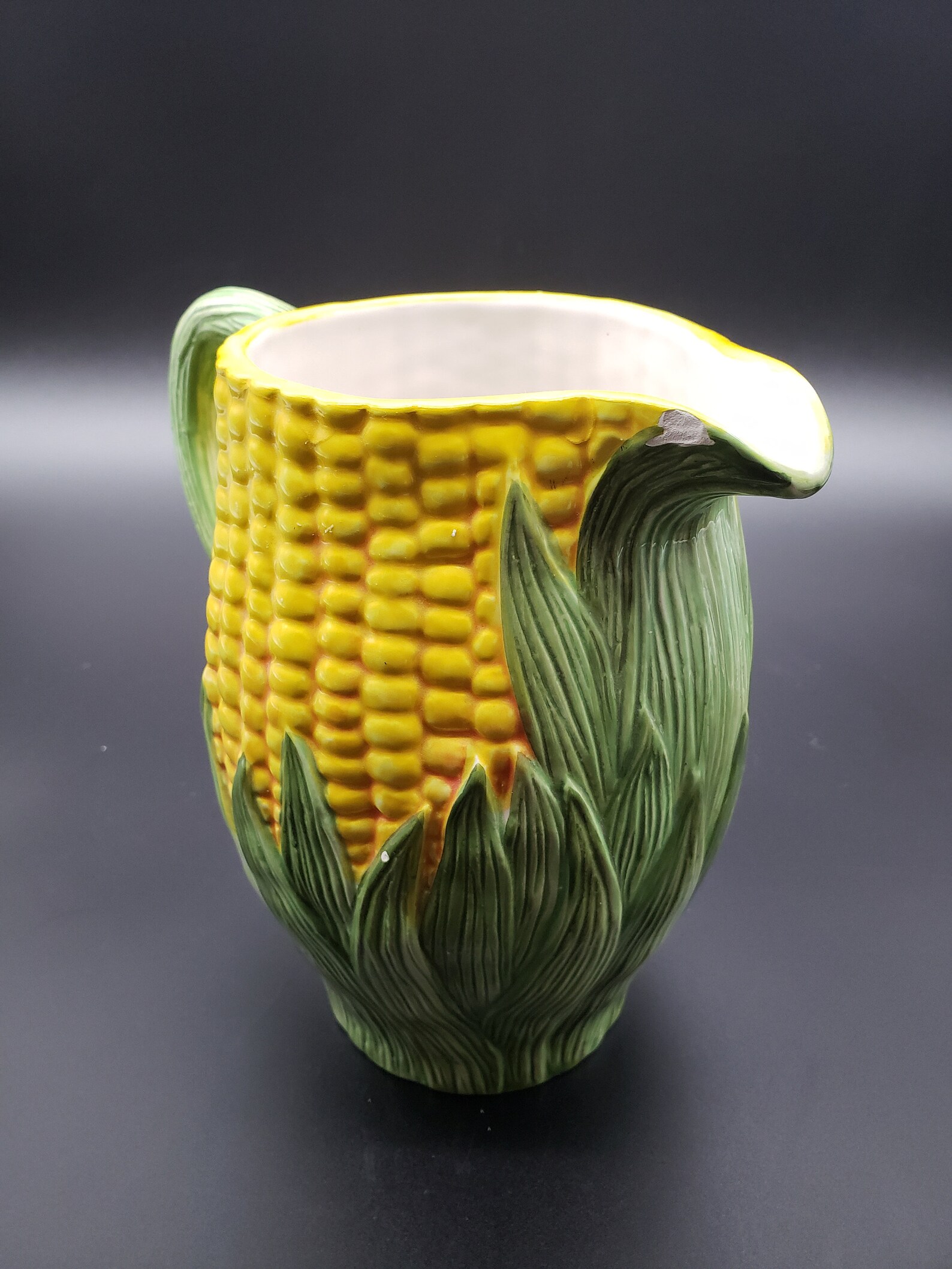 Vintage Ceramic Corn Pitcher Made in the Philippines - Etsy