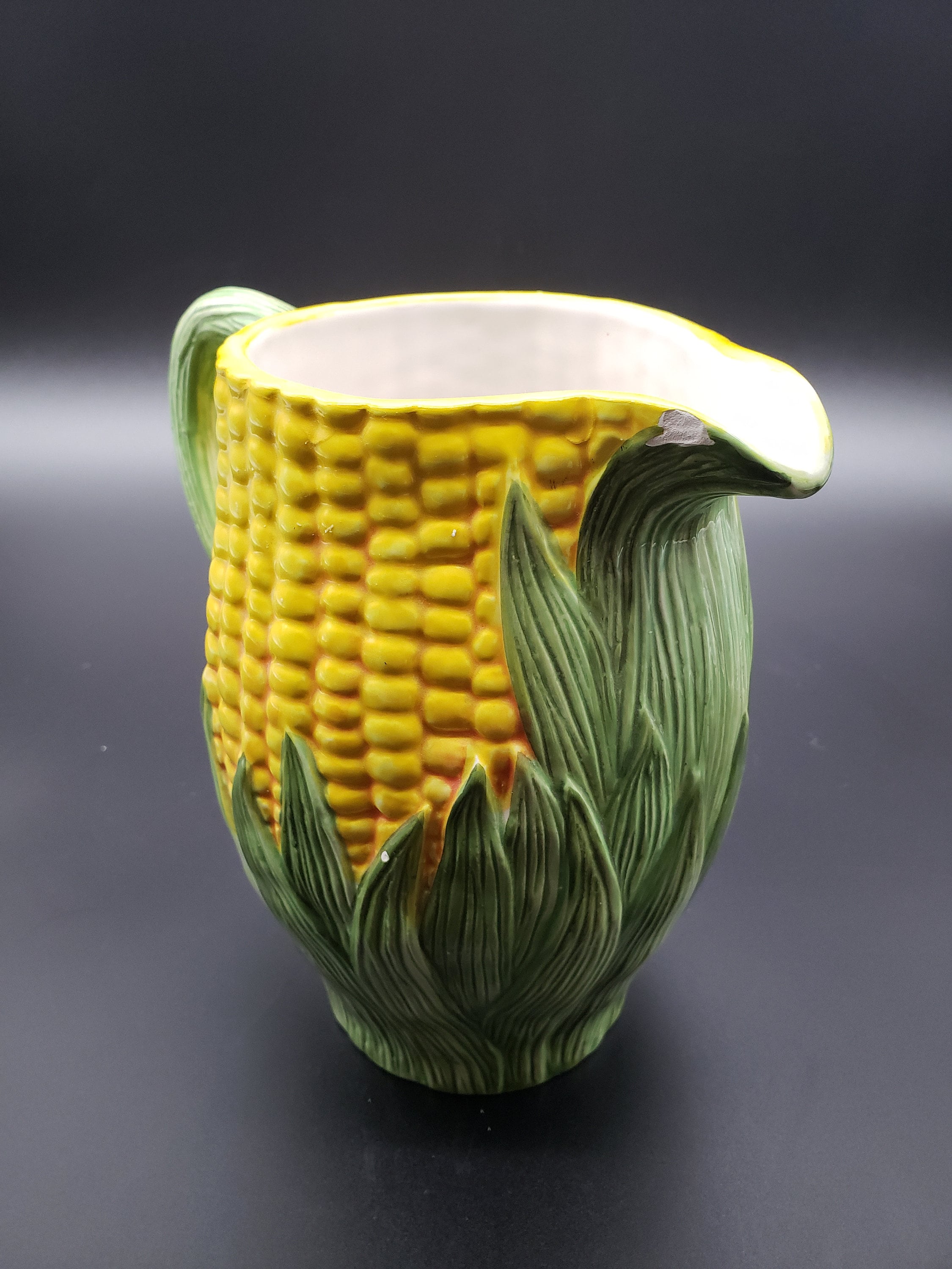 Vintage Ceramic Corn Pitcher Made in the Philippines - Etsy