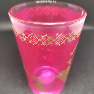 Set of 6 Moroccan Multi Colored Handmade Tea Espresso Turkish Shot ...
