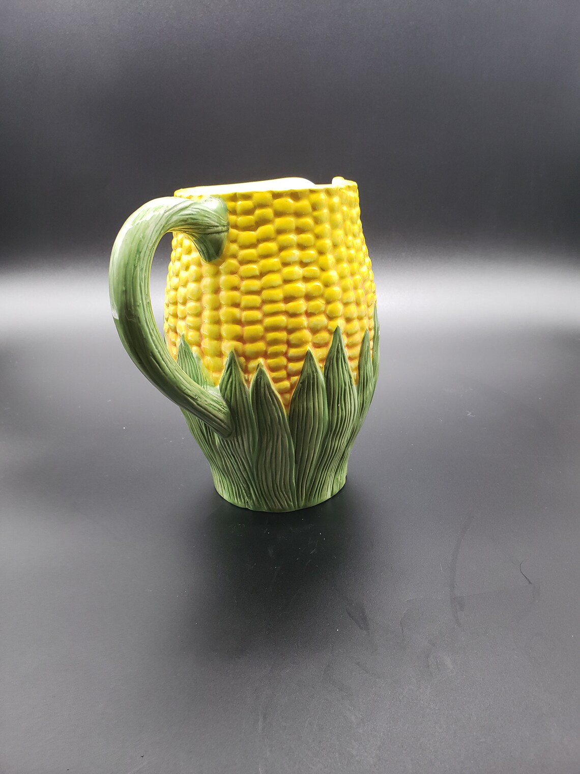 Vintage Ceramic Corn Pitcher Made in the Philippines - Etsy
