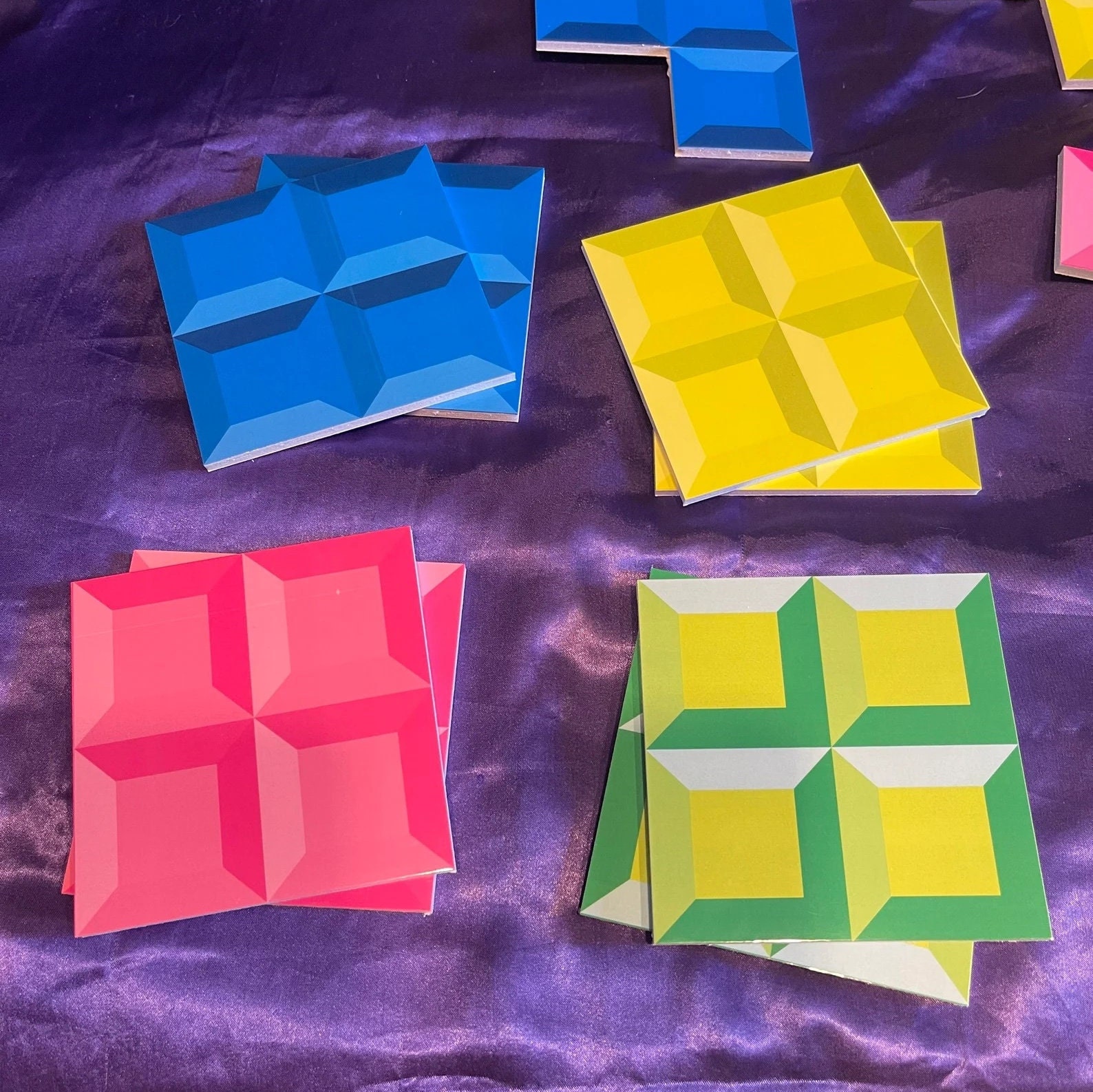 Oversized Tetris 20 Piece Set for Parties, Home Decor, Gamers ...