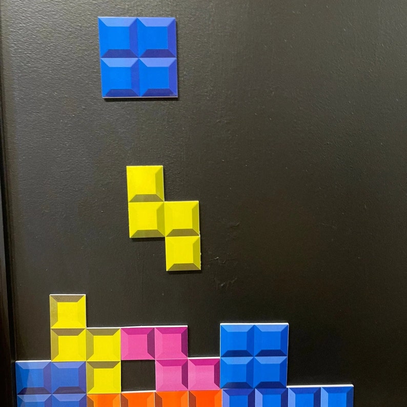 Oversized Tetris 20 Piece Set for Parties, Home Decor, Gamers ...