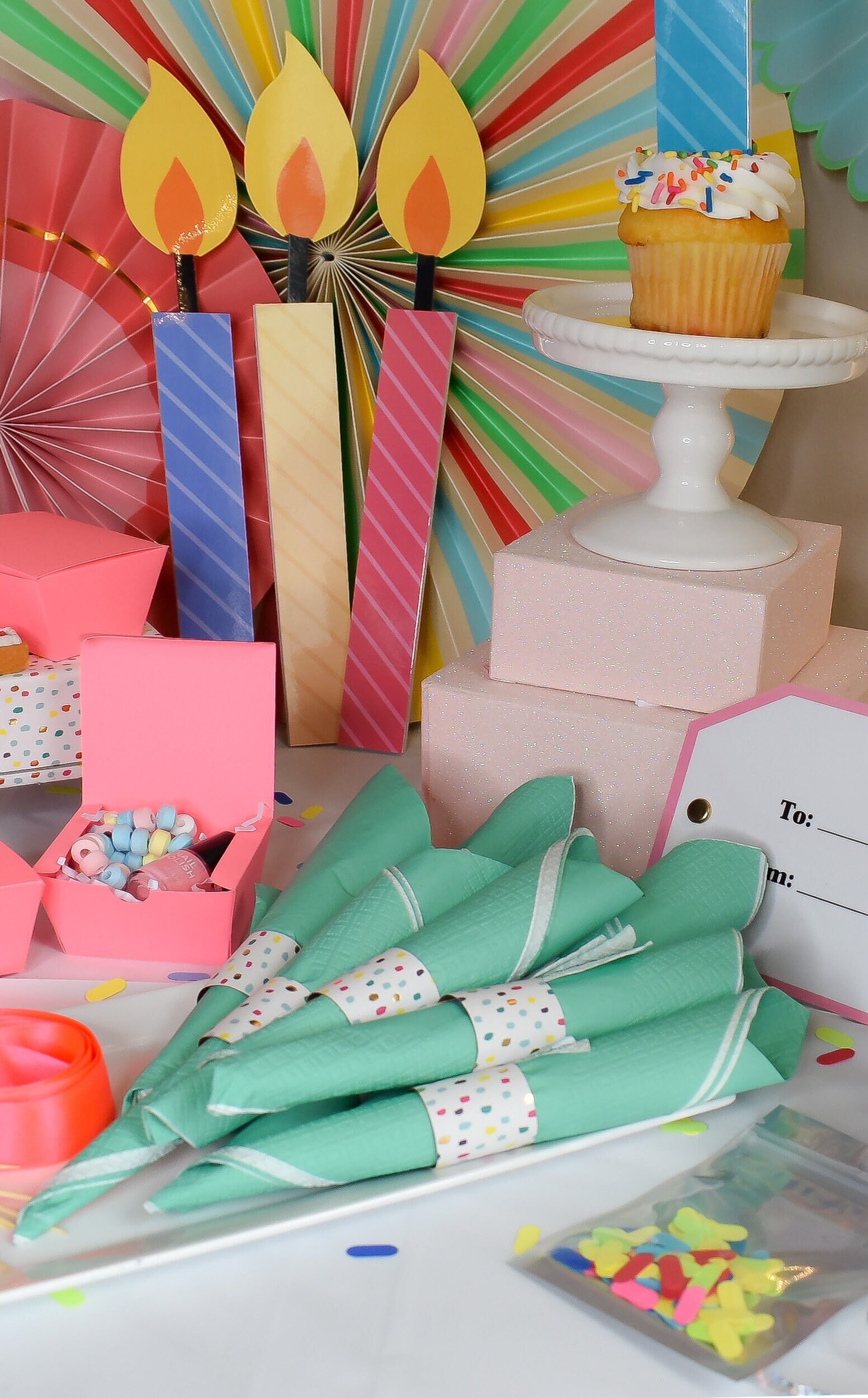 Birthday Candles, Realistic Animated Cartoon Candles, Set of 4 - Etsy