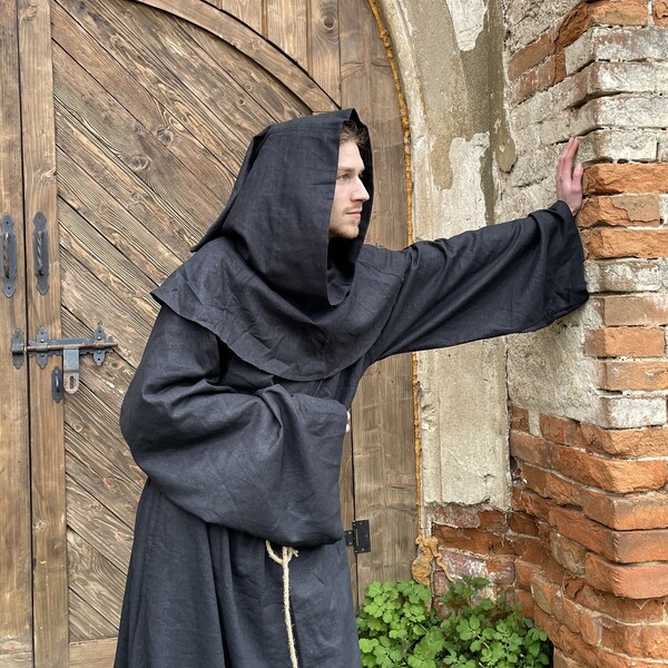 Monk Medieval Costume - Etsy