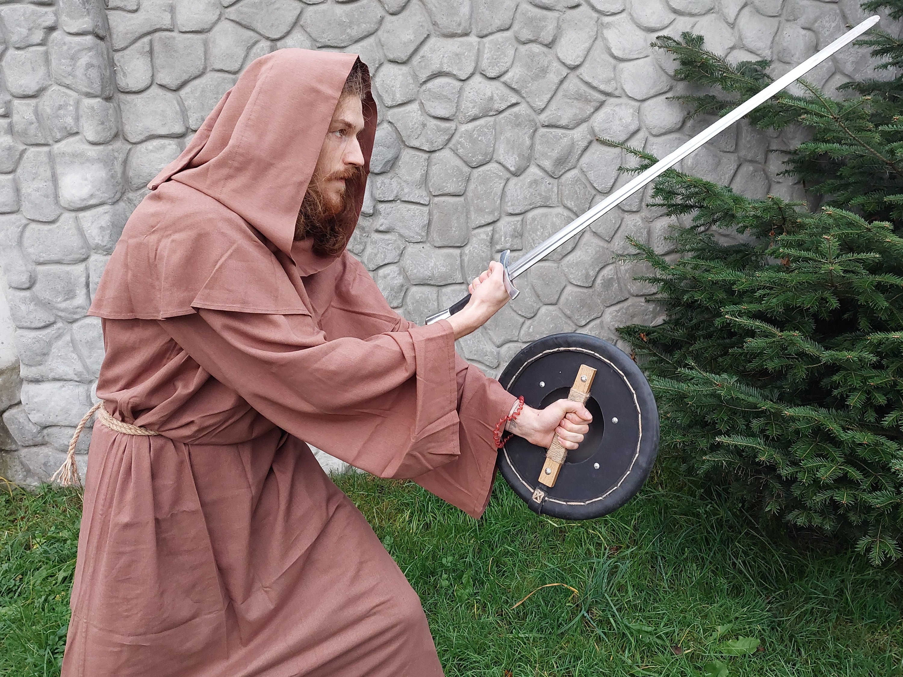 Monk Robe, Monk, Monk Cassock, Medieval Costume, Halloween Costume ...