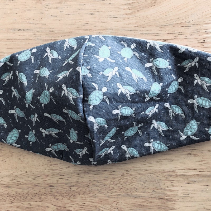Sea Turtle Face Mask - Etsy