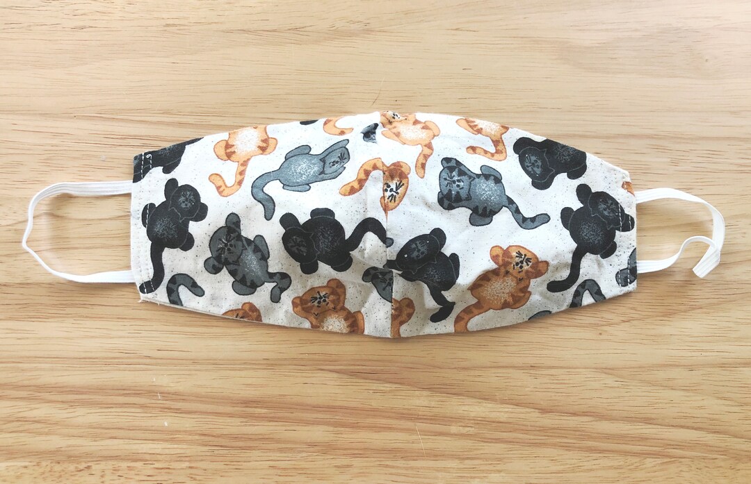 Face Masks Cats Novelty Masks - Etsy