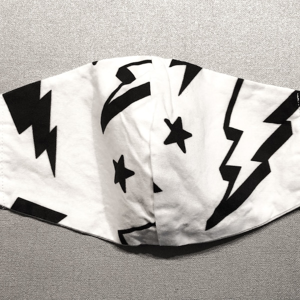 Lightning Bolt Mask - Etsy