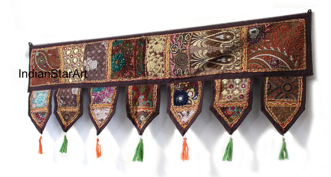 New Indian Door Wall Hanging Toran Decor Vintage Valance - Etsy