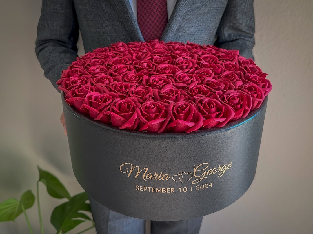 Personalized Rose Boxes for Any Occasion. Customize Your Gift Box With ...