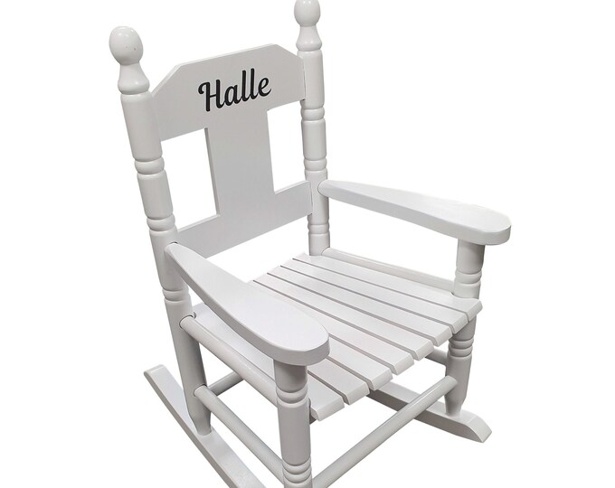 Personalised Kids Rocking Chair Chairs for Nursery Toddler - Etsy UK