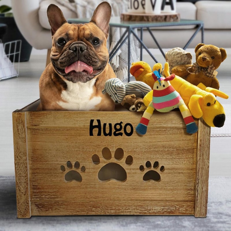 Xl Dog Toy Box - Etsy UK