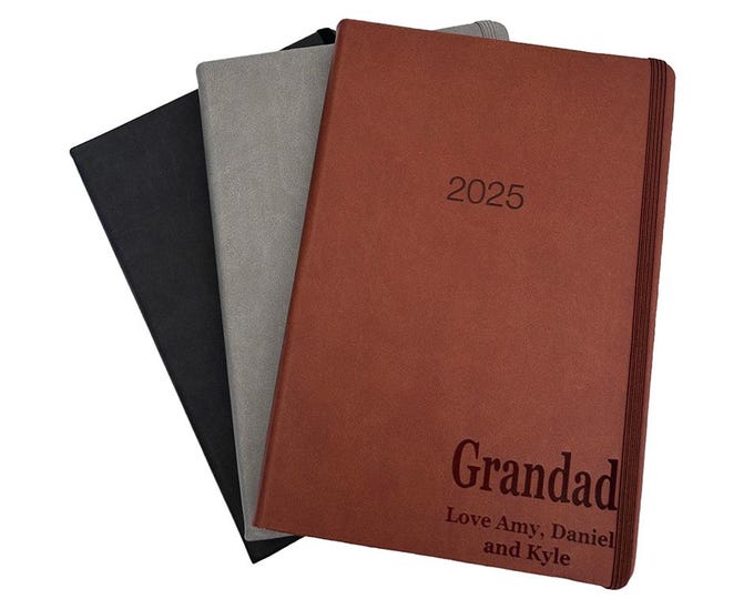 Personalised 2025 Diary, 2025 Diary, 2025 Planner, Personalised 2025 ...