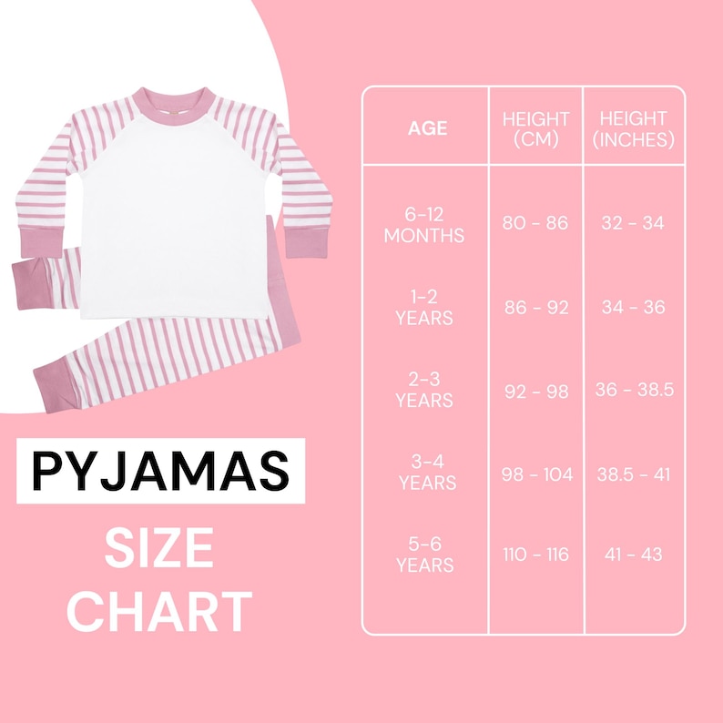 When I Wake up I Will Be 1 2 3 4 5 Birthday Pjs - Pink Rainbow for ...