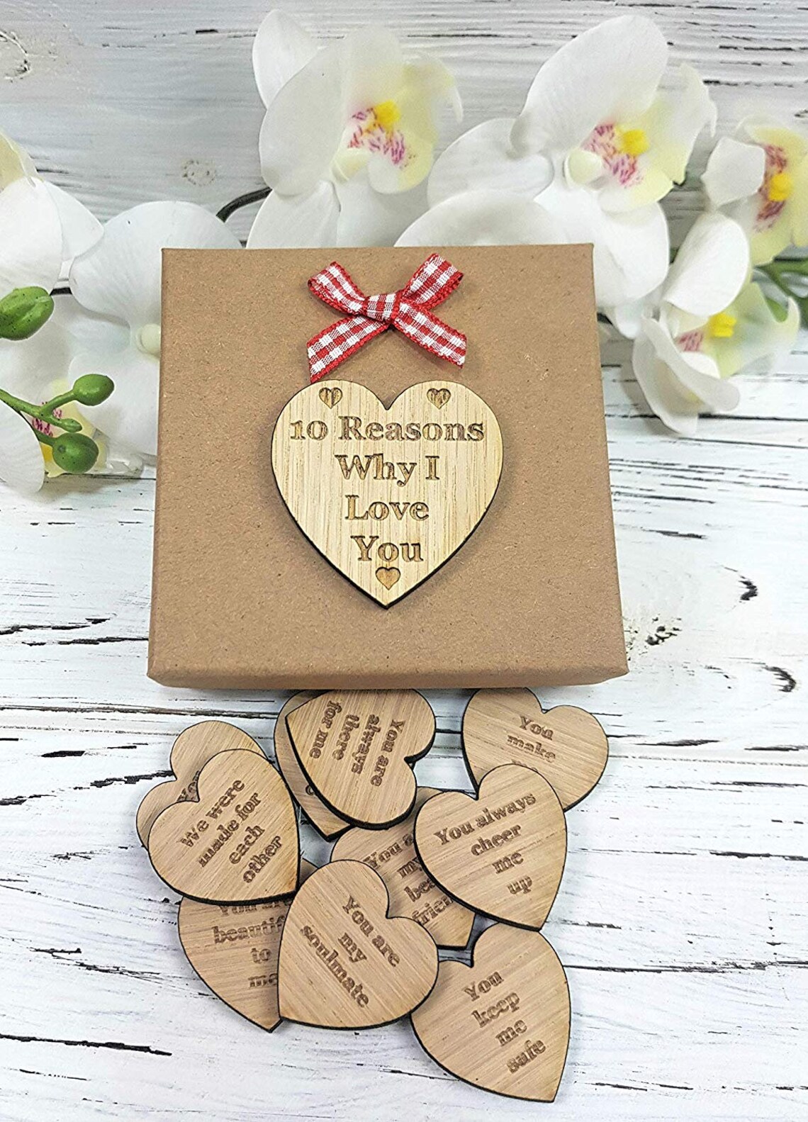 10 Reasons Why I Love You Valentines Gifts Traditional - Etsy UK