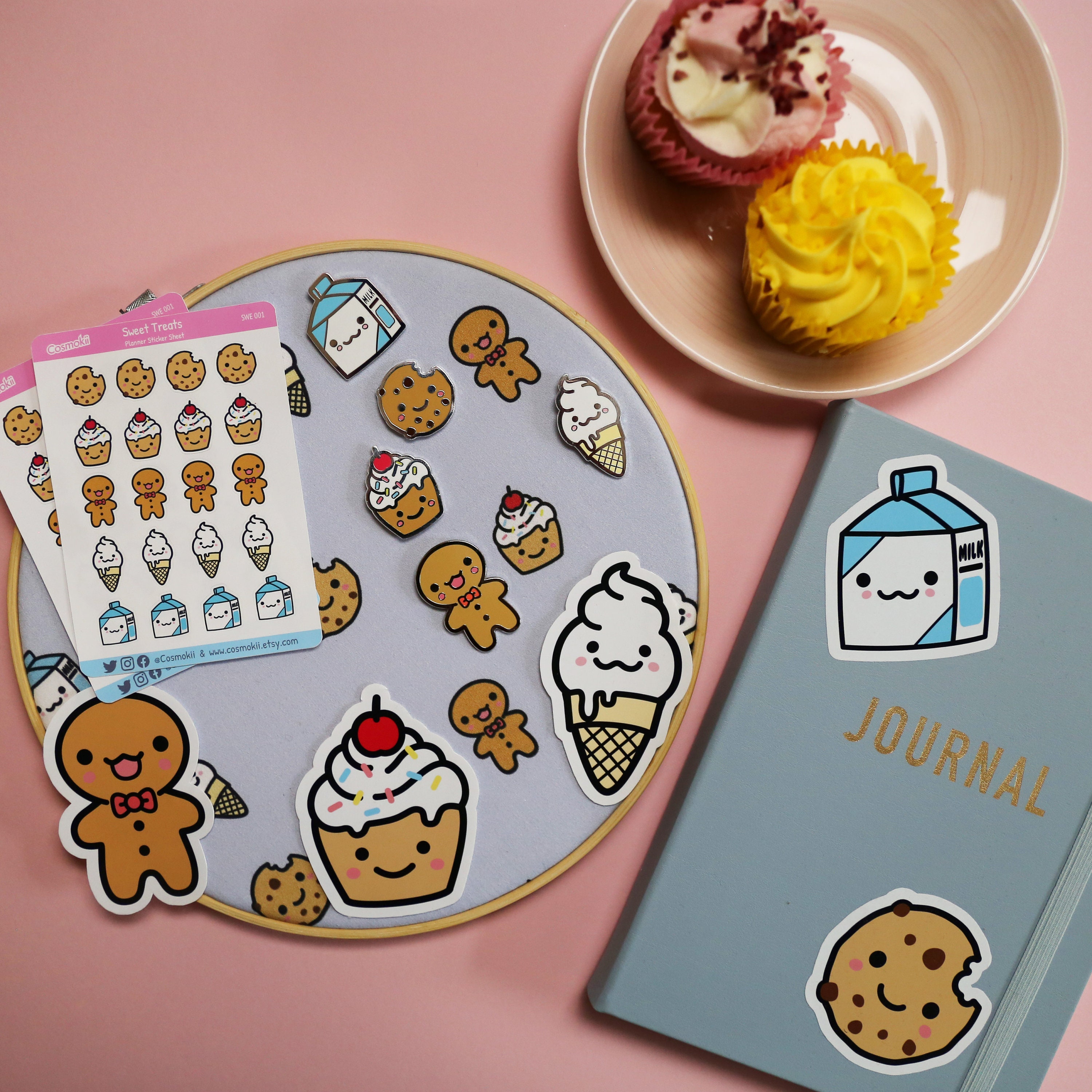 Ice Cream Enamel Pin. Food Pins. Adorable Enamel Cake Pin. | Etsy