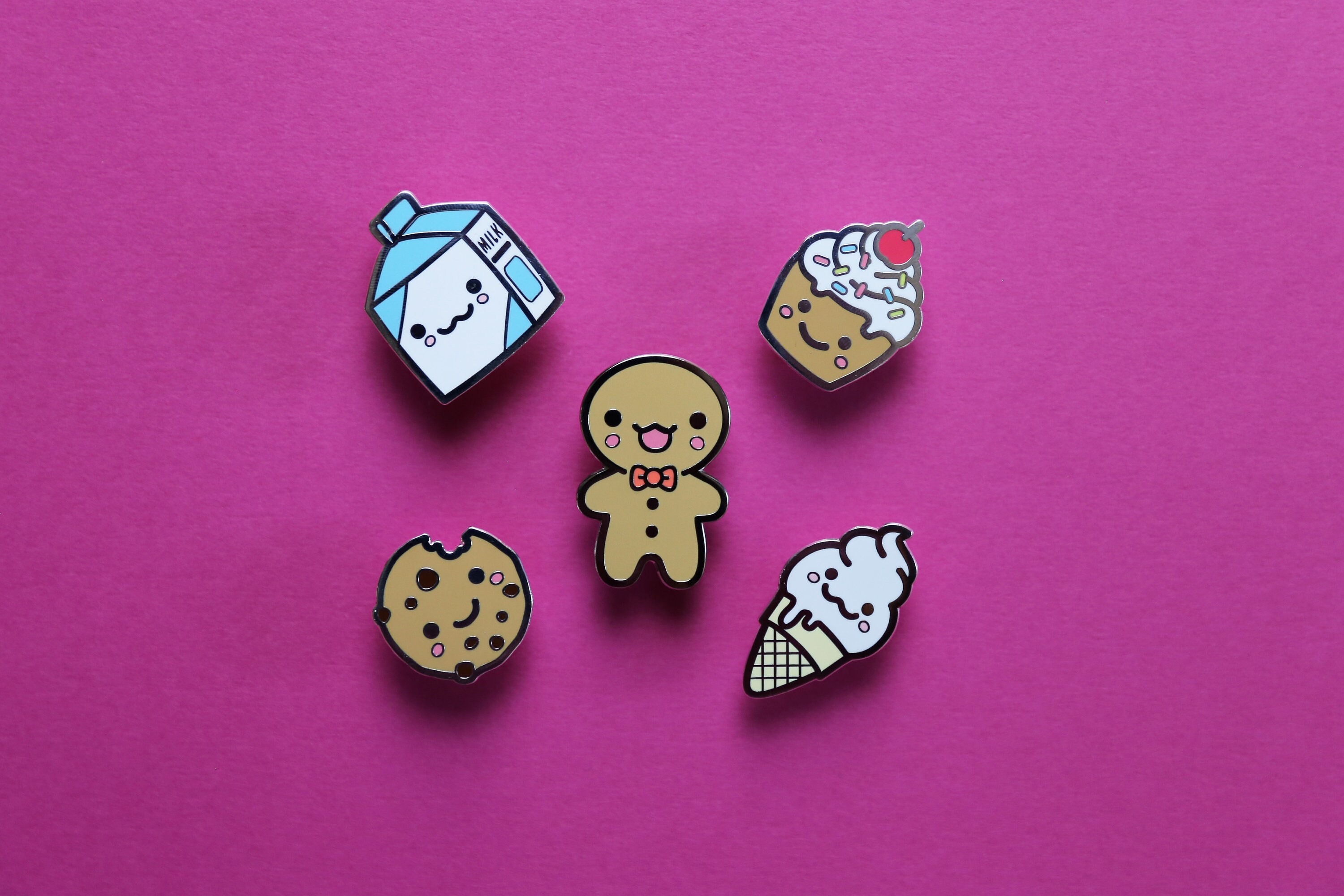Ice Cream Enamel Pin. Food Pins. Adorable Enamel Cake Pin. | Etsy