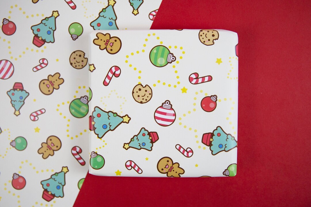 Cute Christmas Wrapping Paper Christmas Wrapping Paper Cute Gift Wrap ...